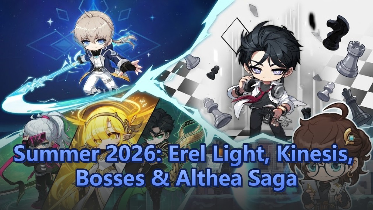 Summer 2026: Erel Light, Kinesis, Bosses & Althea Saga