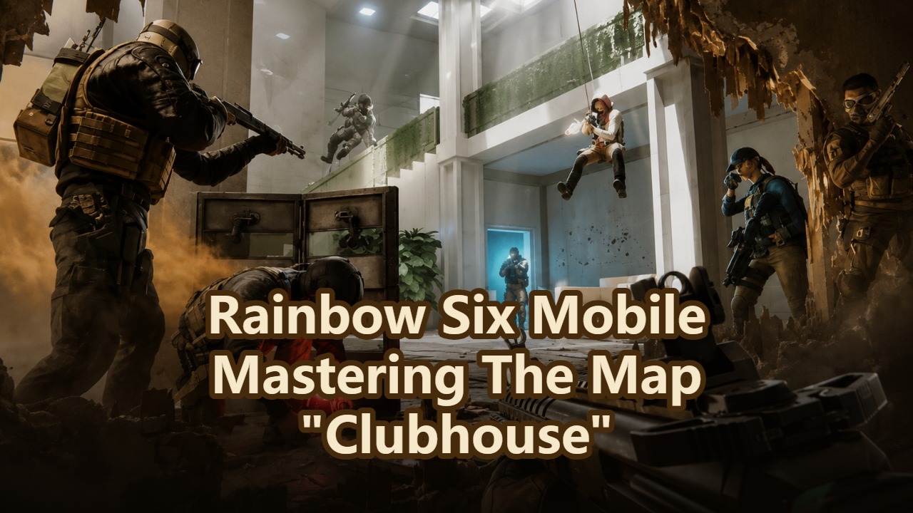 Rainbow Six Mobile Mastering The Map "Clubhouse"